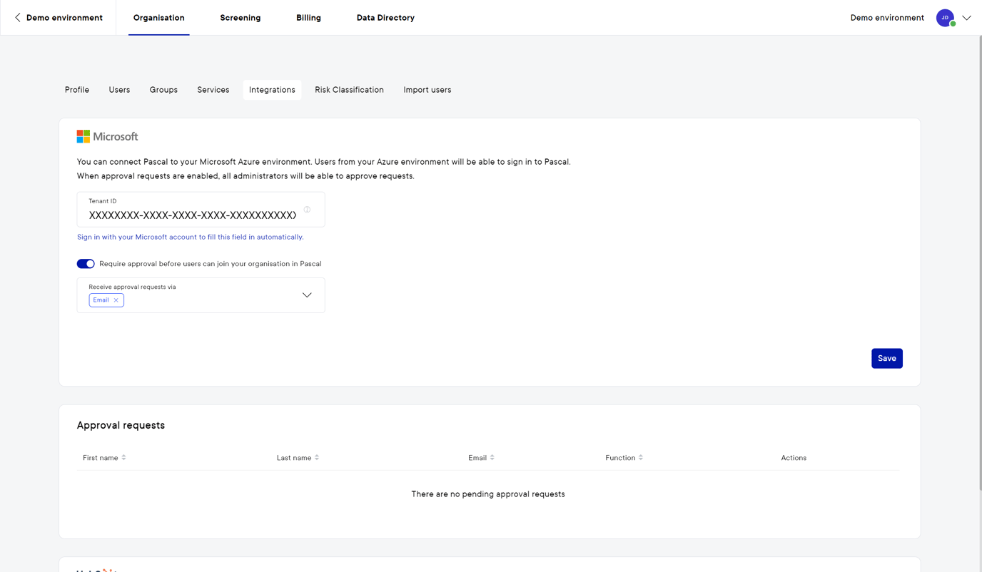How to set up Microsoft Azure integration